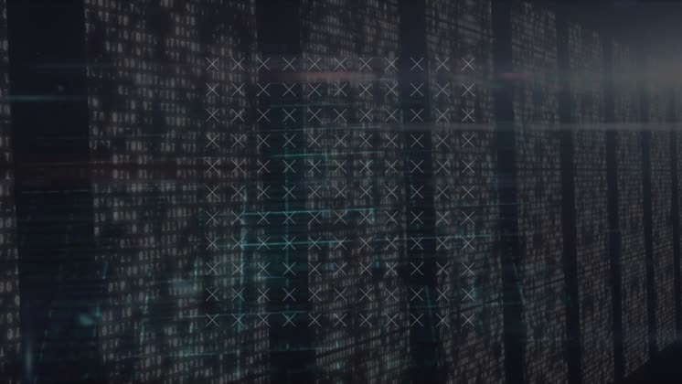 Video: Animation of padlock with geometric shapes n background Animation of online security ...