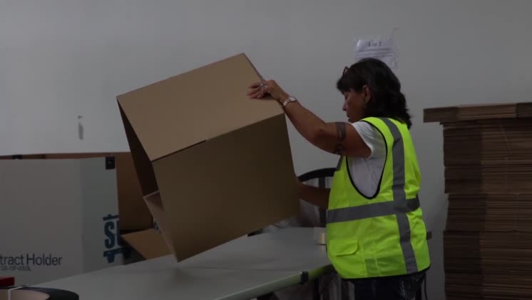 Video: FEMA Distribution Center B-Roll FEMA Distribution Center on the ...